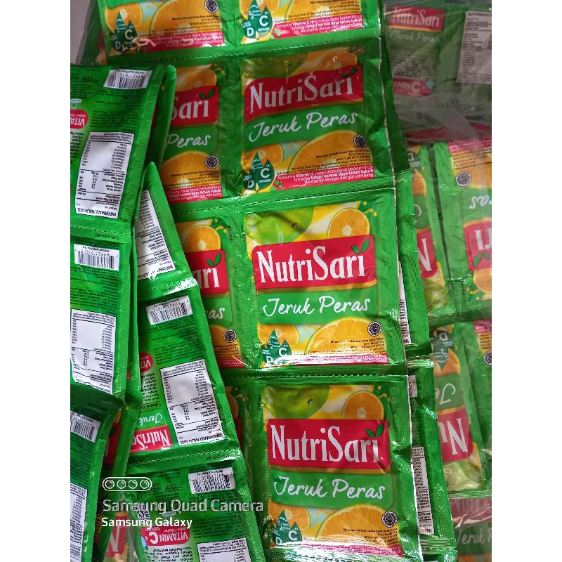 Jual nutrisari jeruk peras/ 1 pack isi 40 pcs | Shopee Indonesia