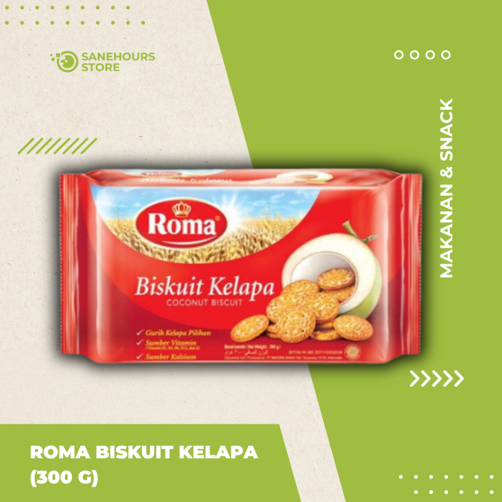 Jual Roma Biskuit Kelapa 300 Gram | Shopee Indonesia