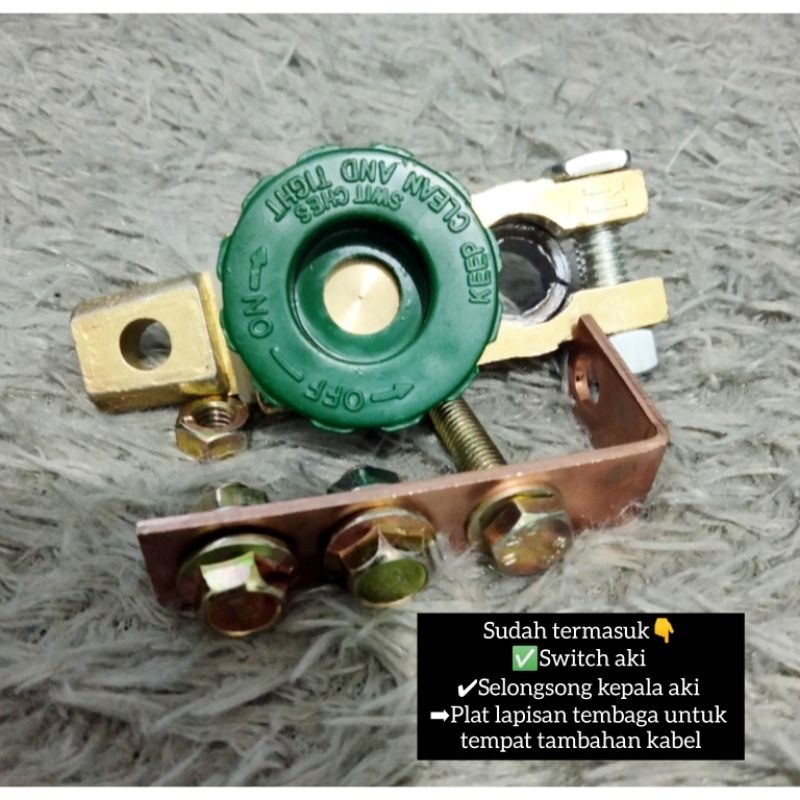 Jual Soket switch saklar on off baterai aki mobil praktis dan mudah ...