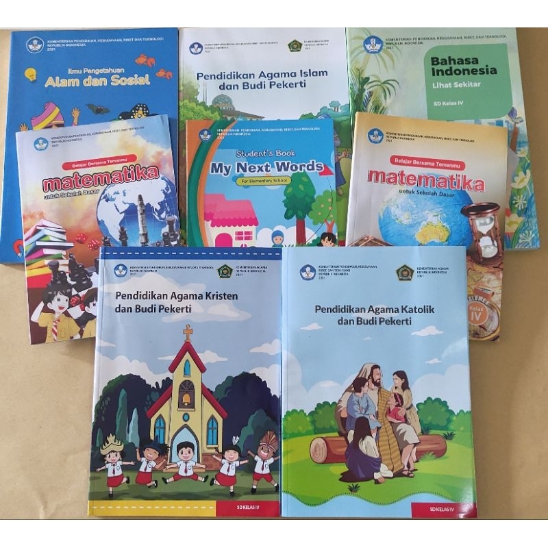 Jual Buku Kurikulum Merdeka Kelas 4 (request custom) | Shopee Indonesia