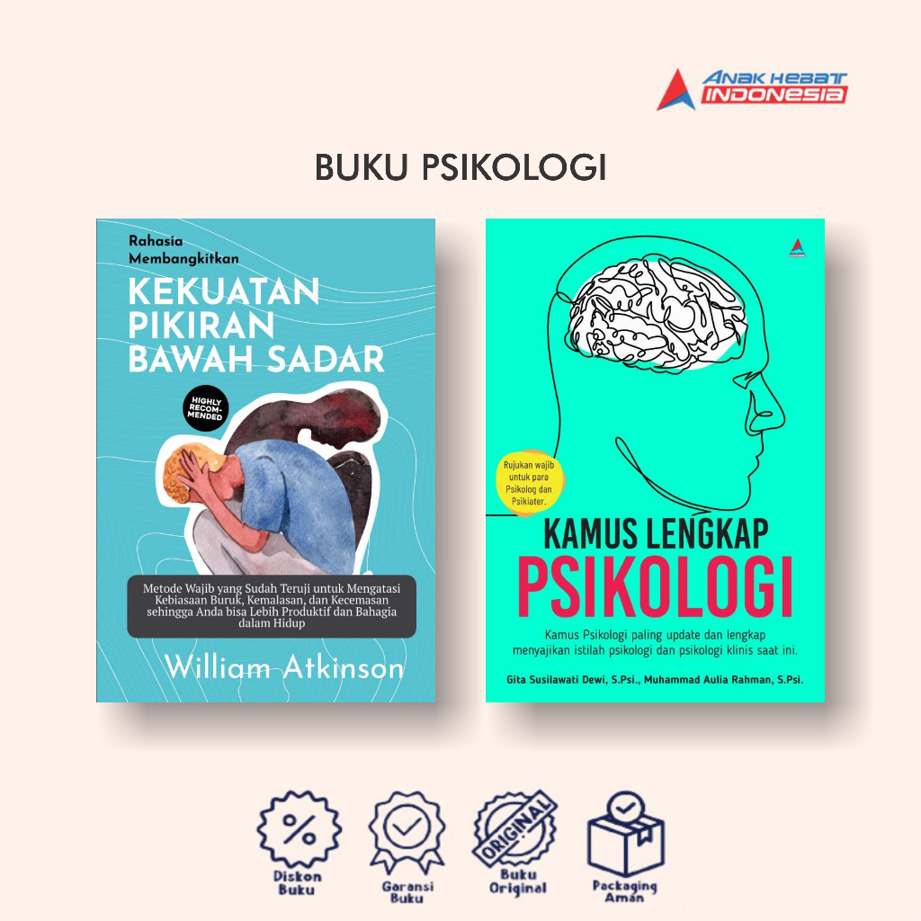 Jual Buku Rahasia Membangkitkan Kekuatan Pikiran Bawah Sadar & Kamus ...