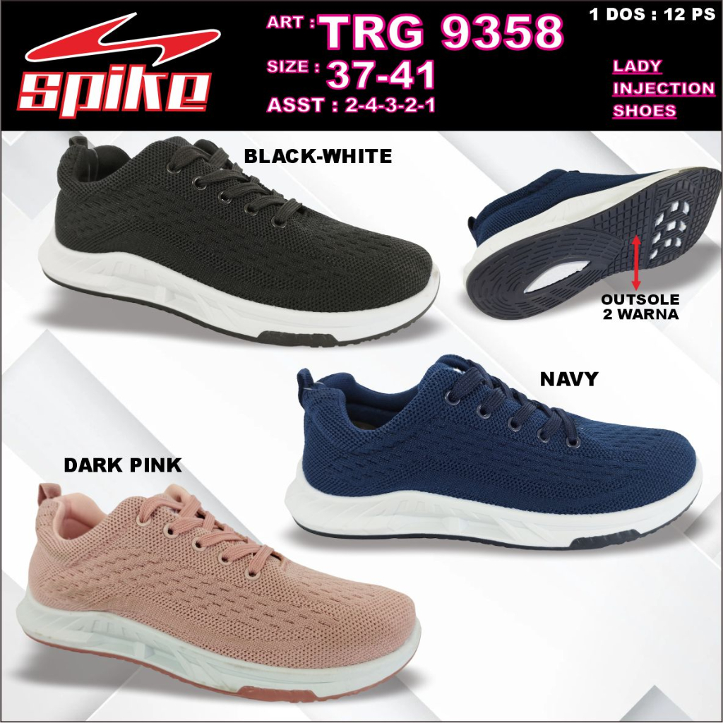 Jual Spike Sepatu FASHION Wanita Rajut Tipe TRG | Shopee Indonesia