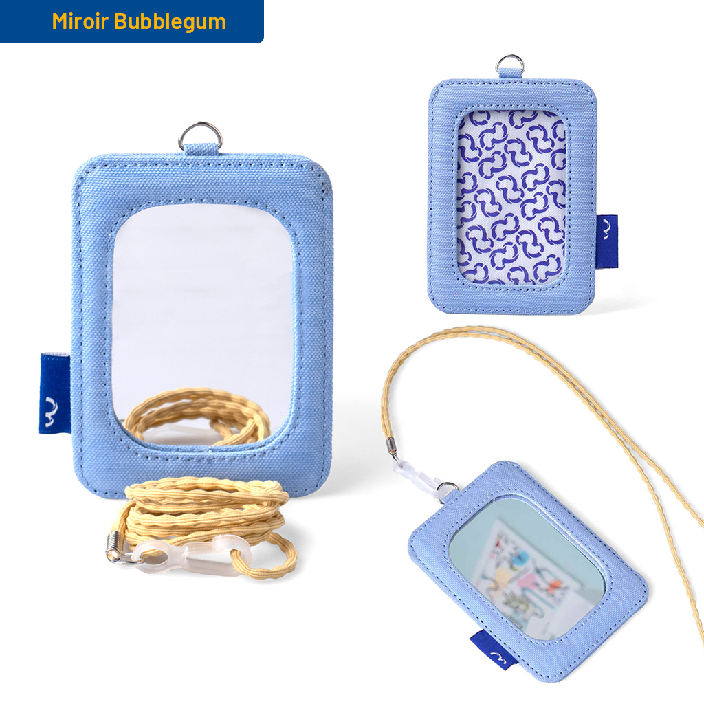 Jual Wallts Miroir - ID Card Lanyard Gantungan Name Tag Kaca Cermin ...