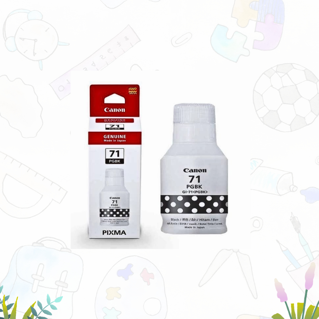 Jual REFILL TINTA CANON PIXMA 71 BLACK/REFILL TINTA CANON HITAM (PCS ...