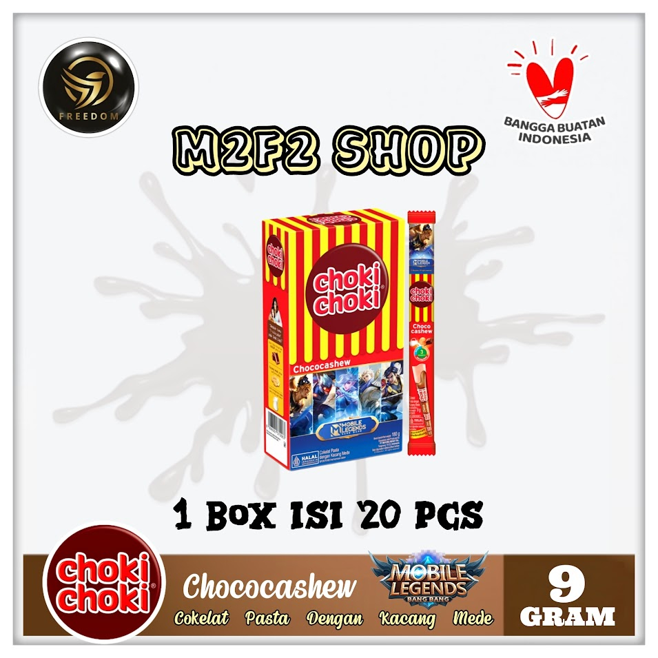 Jual Choki Choki Stik Chococashew Cokelat Pasta - 9 gr (Kemasan Pack ...