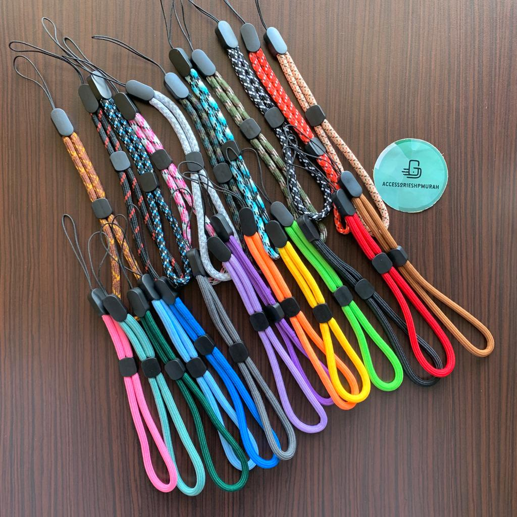 Jual TALI HANDPHONE NYLON PENDEK | Shopee Indonesia