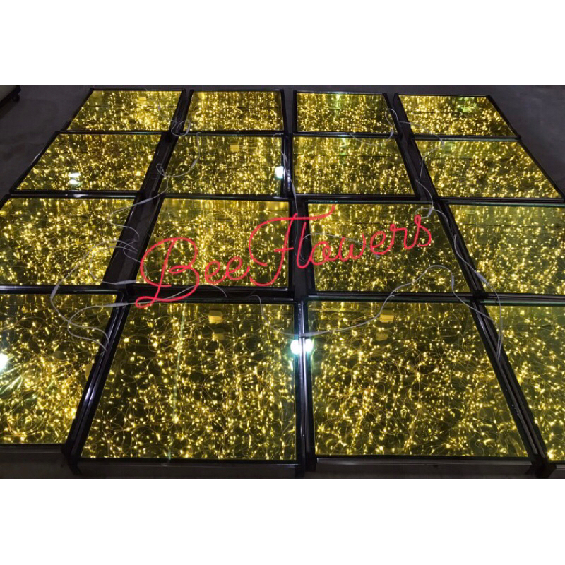 Jual Panggung Kaca LED/ Stage kaca bahan tempered glass uk 60x60/Harga ...
