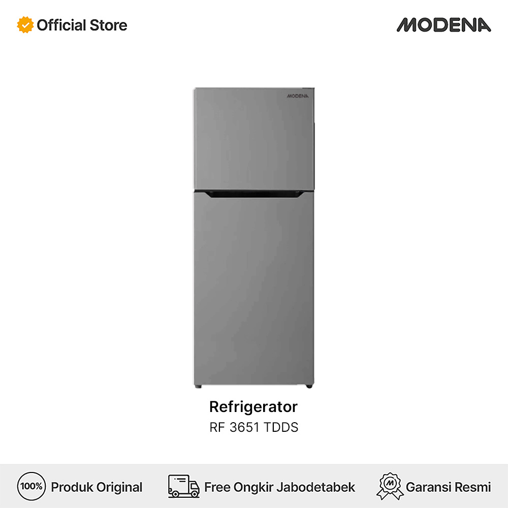 Jual MODENA Refrigerator - RF 3651 TDDS | Shopee Indonesia
