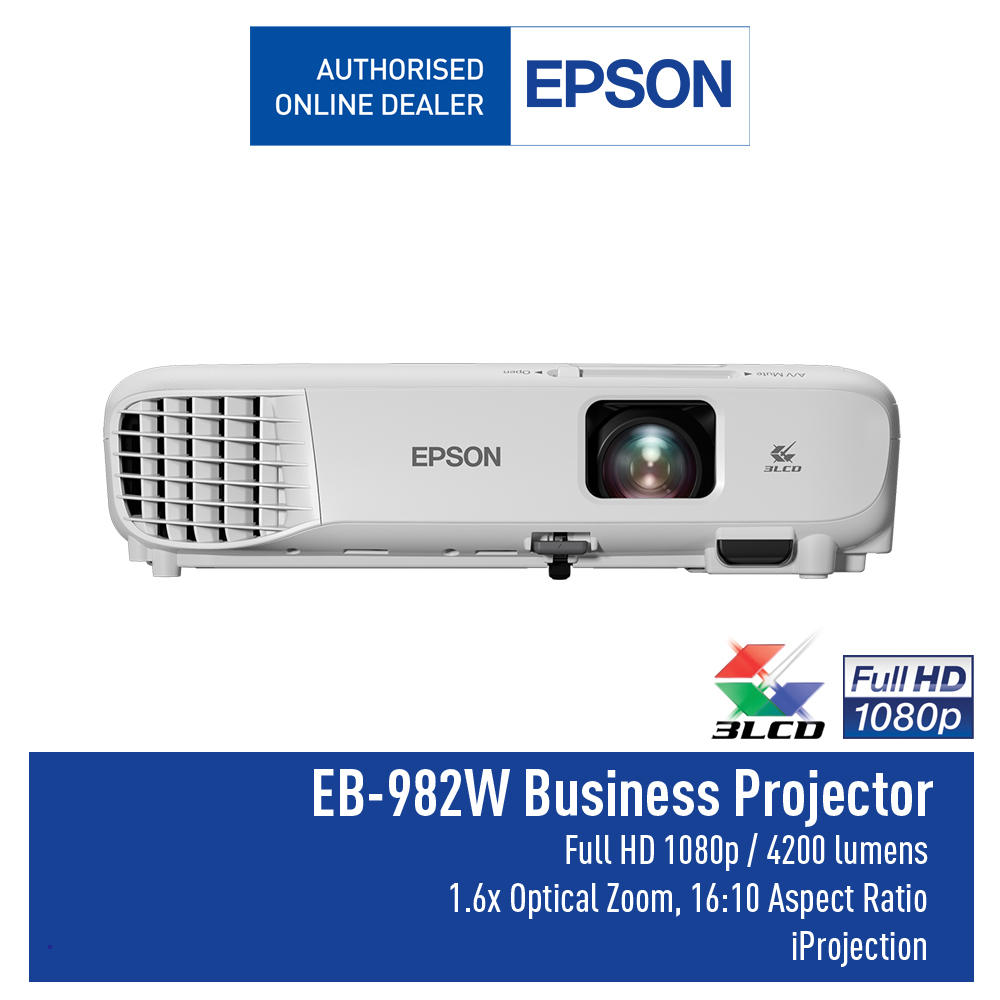 Jual Epson EB-982W WXGA 3LCD Projector | Shopee Indonesia