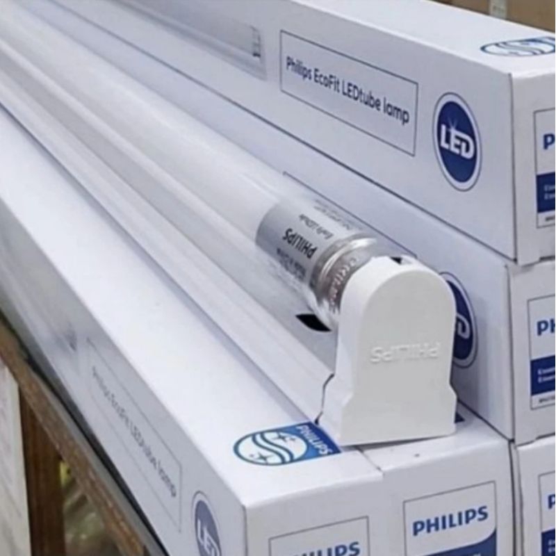 Jual Lampu TL LED PHILIPS 8 W komplit | Shopee Indonesia
