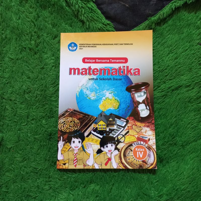 Jual ORIGINAL BUKU MATEMATIKA KELAS 4 SD VOL 1 KURIKULUM MERDEKA | Shopee Indonesia