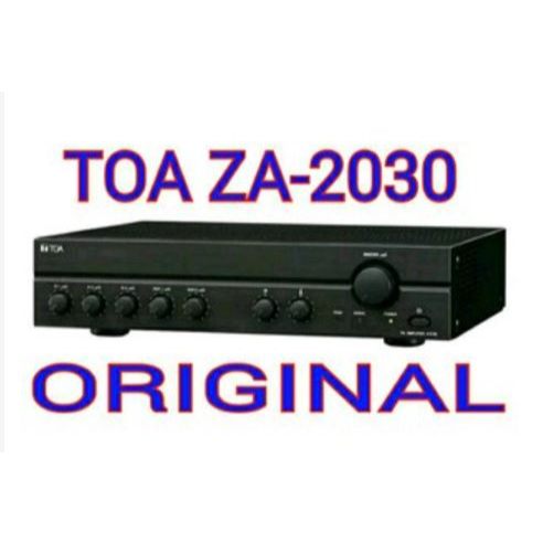 Jual Mixer Ampli Toa ZA 2030 ( ORIGINAL ) | Shopee Indonesia