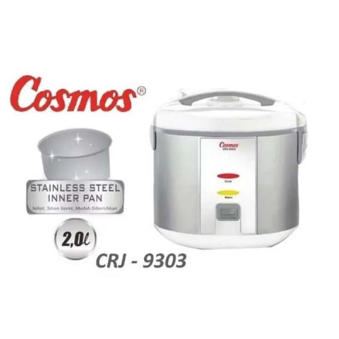 Jual Cosmos Rice Cooker CRJ-9303 Penanak Nasi Magic Com 2 LITER ...