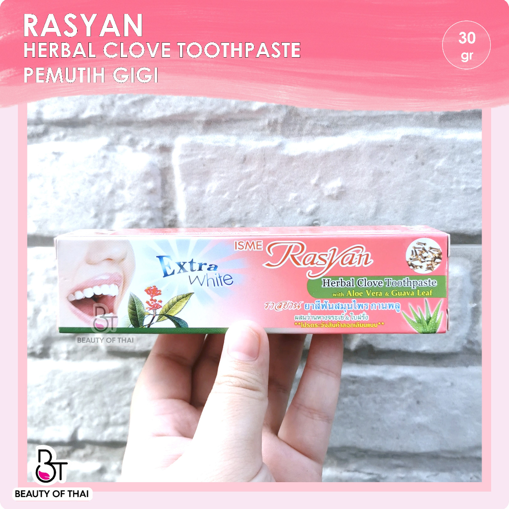 Jual RASYAN HERBAL CLOVE TOOTHPASTE | PEMUTIH GIGI | Shopee Indonesia
