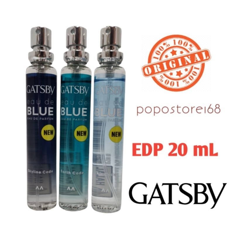 Jual PROMO GATSBY EAU DE BLUE 20ML PARFUM POCKET/GATSBY | Shopee Indonesia