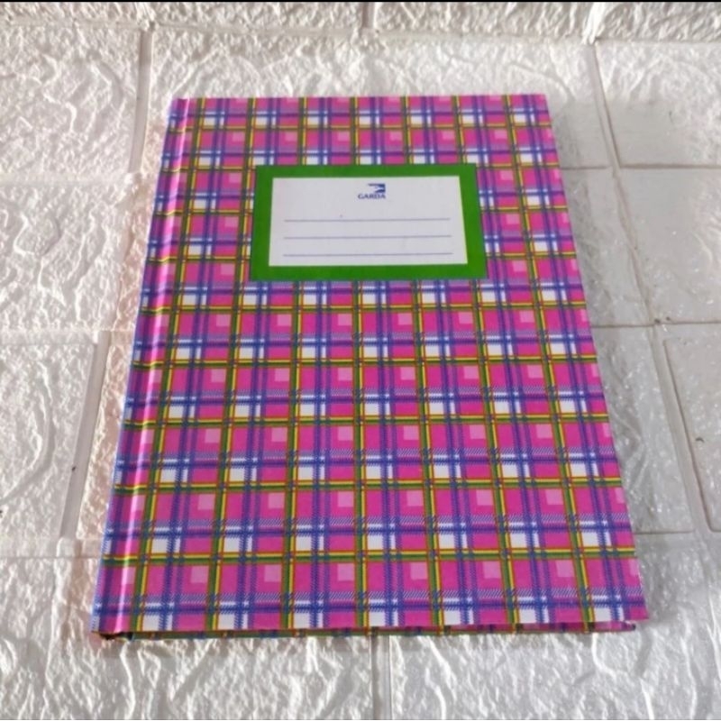 Jual Garda Buku Tulis Putih Bergaris Kwarto Kuarto Paper Book Hard ...