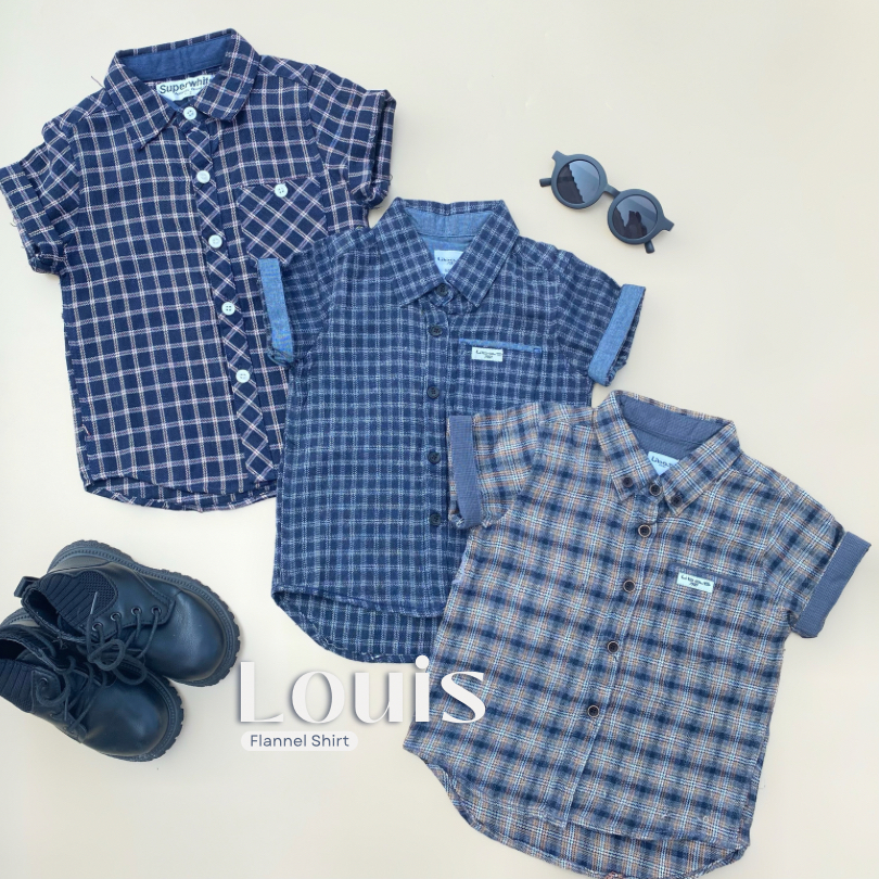 Jual RAD RASCAL - LOUIS Kemeja Flannel Anak Laki-laki Usia 2-5 tahun ...