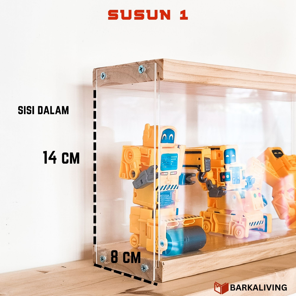 Jual Rak Mainan Diecast Hotwheels Bricks Lego / Action Figure Display ...