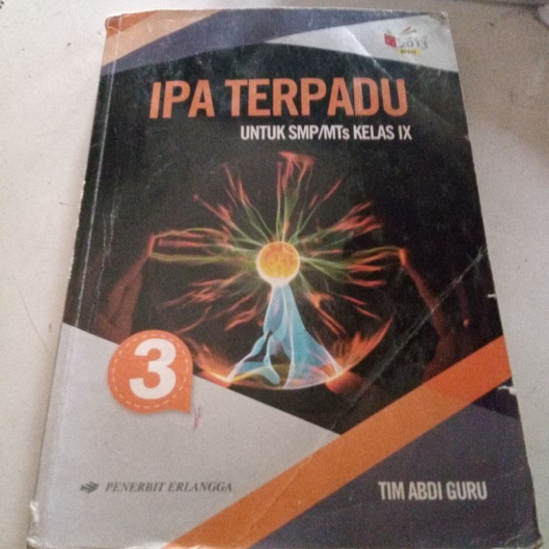 Jual Buku IPA Terpadu Untuk SMP Kelas IX,penerbit Erlangga | Shopee ...