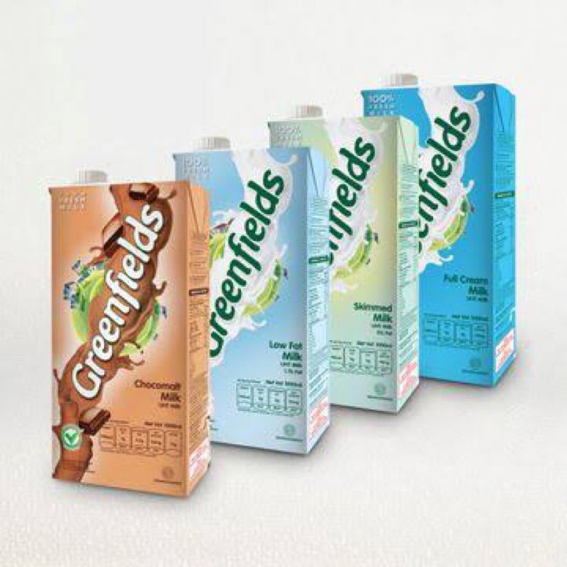 Jual Greenfield Susu Sapi UHT 1 Liter | Shopee Indonesia