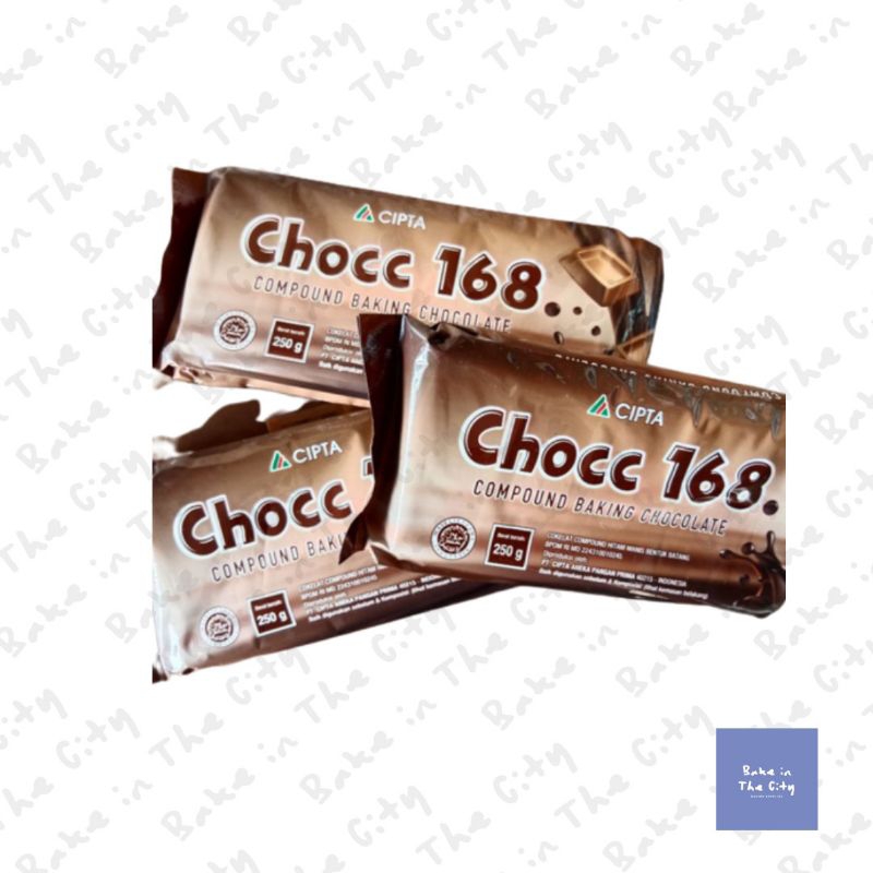 Jual Cokelat Dark Compound Chocc 168 - 250g | Shopee Indonesia