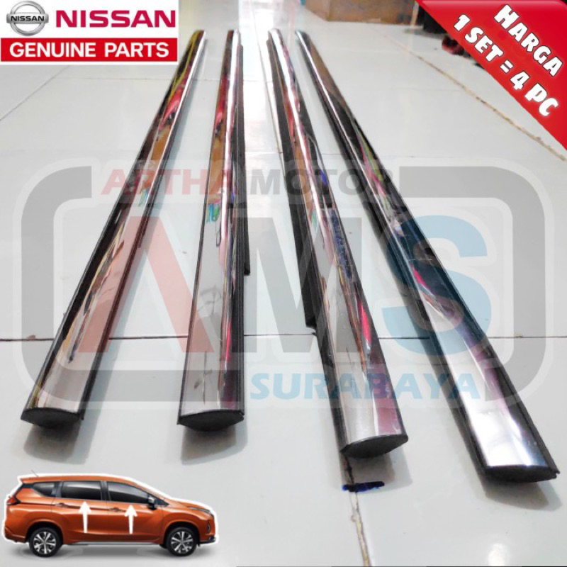 Jual Karet pelipit list lis kaca weather Strip mobil All New Livina 1 ...