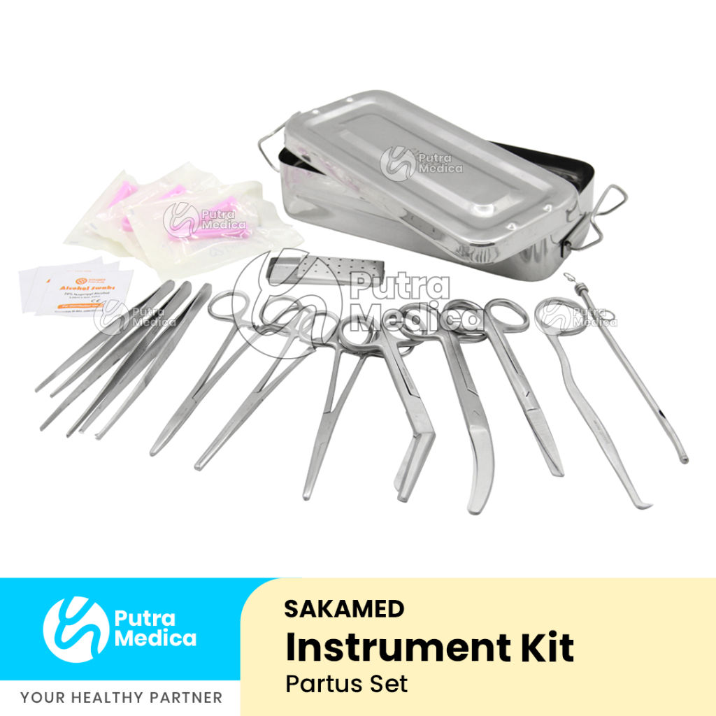 Jual Sakamed Partus Set / Midwifery Kit / Peralatan Operasi Persalinan ...