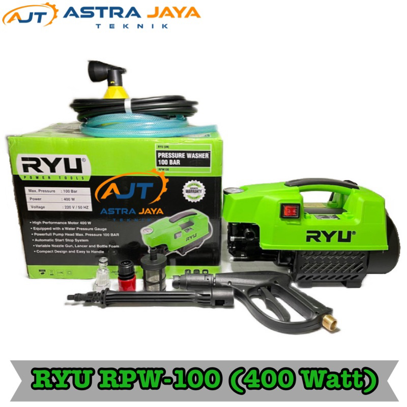 Jual RYU RPW 100 Jet Cleaner RYU Mesin Steam Cuci Mobil Motor 400 Watt ...