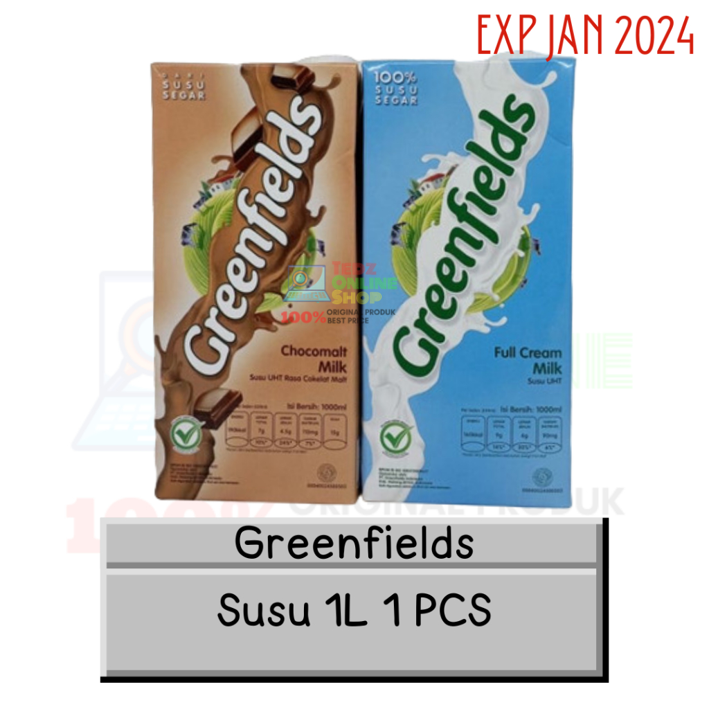 Jual Greenfields 1 liter 1 PCS | Shopee Indonesia