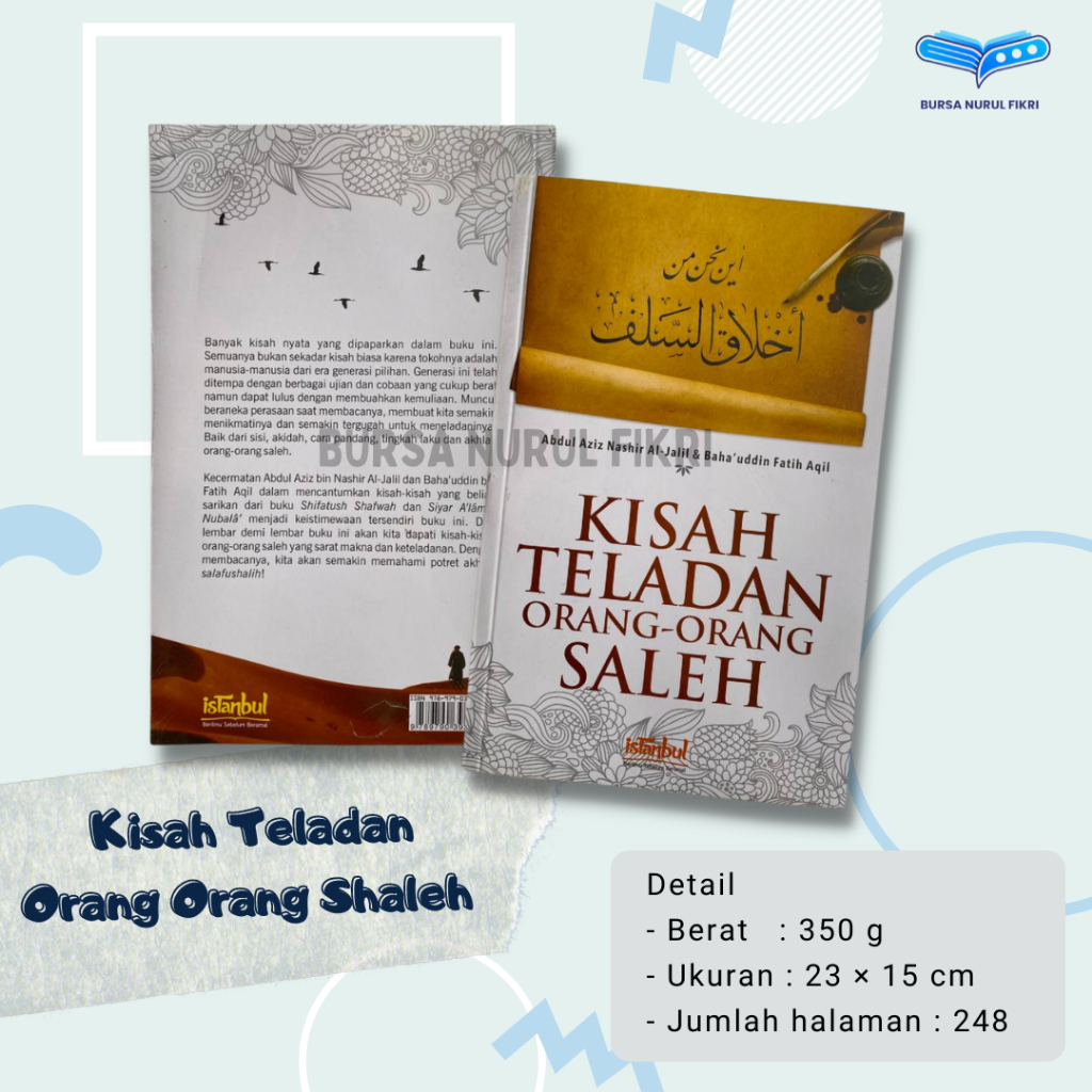 Jual Kisah Teladan Orang Orang Shaleh penerbit Istanbul | Shopee Indonesia