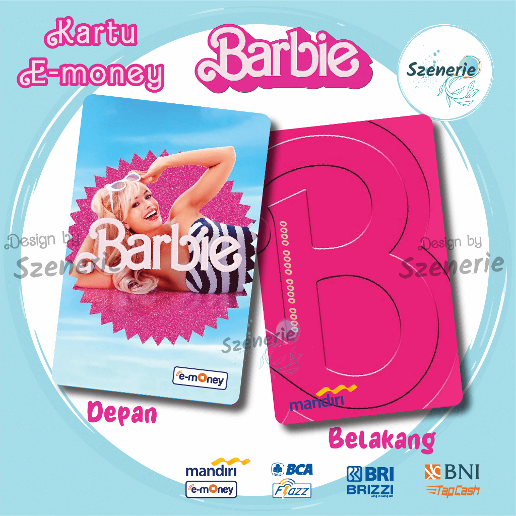 Jual Emoney Barbie Girl Cute Flazz gen 2 Kartu E-money Mandiri BCA ...