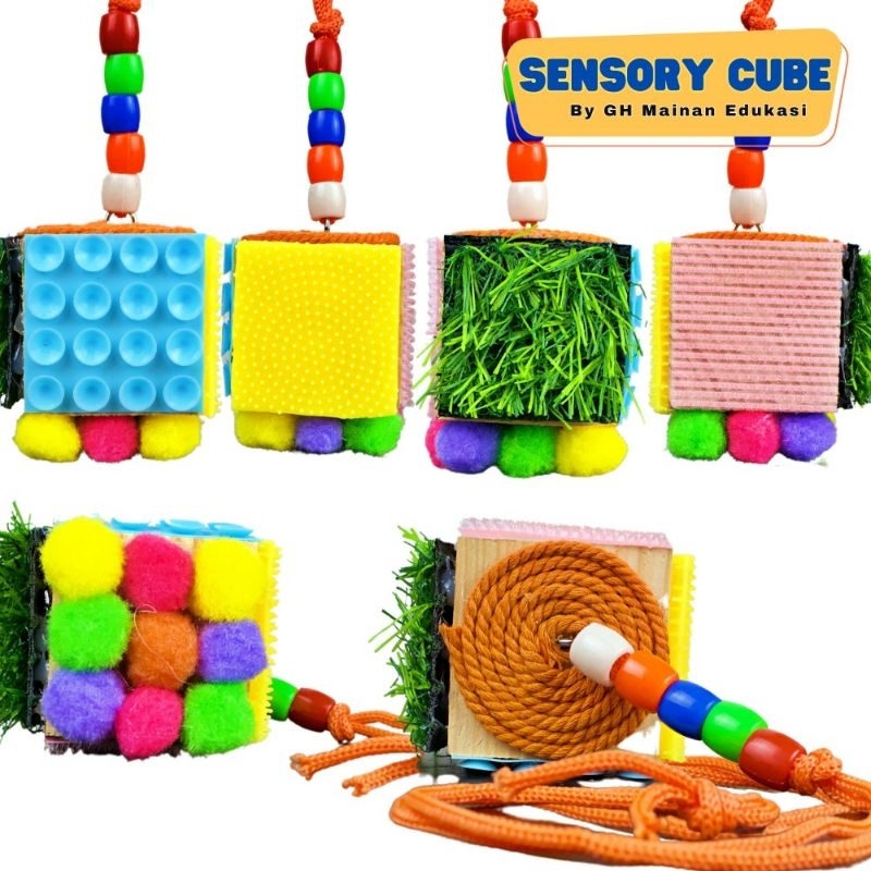 Jual Mainan Edukasi Busy Cube 12 in 1 Sensory Cube Board Montessori ...