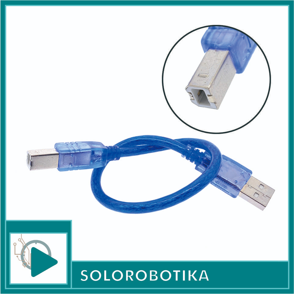Jual Kabel USB Arduino Uno 0.3 Meter 30cm | Shopee Indonesia
