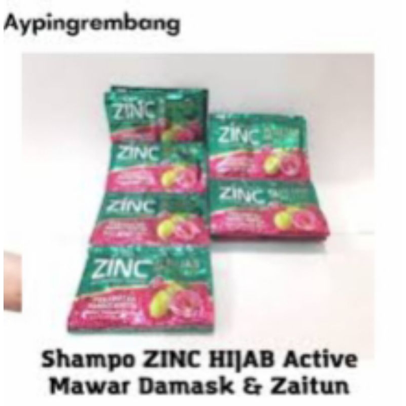 Jual Sampo Zinc Hijab isi 24 pcs | Shopee Indonesia