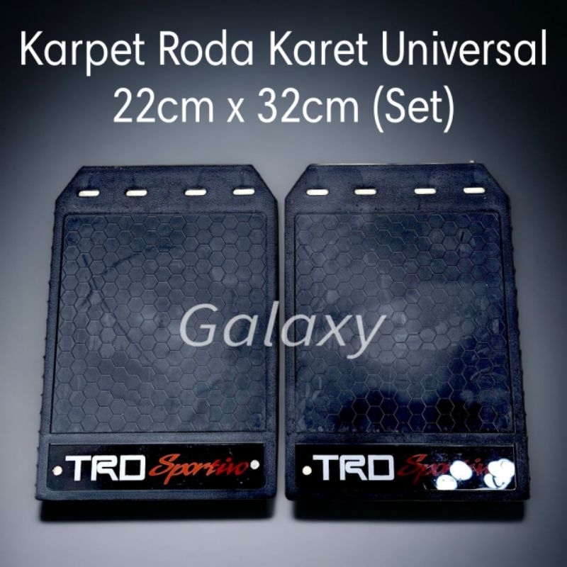 Jual Karpet Kepet Roda Karet / PVC - Embel Roda Penahan Lumpur - Harga ...