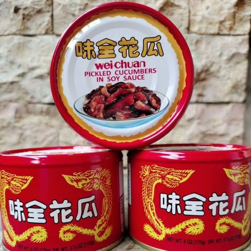 Jual WEI CHUAN PICKLED CUCUMBER IN SOY SAUCE/ACAR TIMUN / KRAI KALENG ...