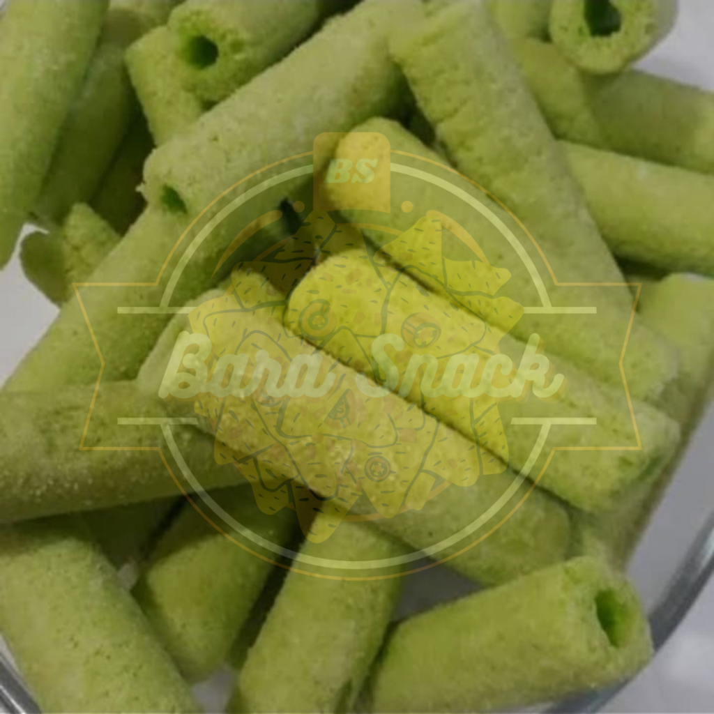 Jual [ 250gr ] Stik Momogi Panjang Rasa Pandan / Camilan Snack Kiloan ...