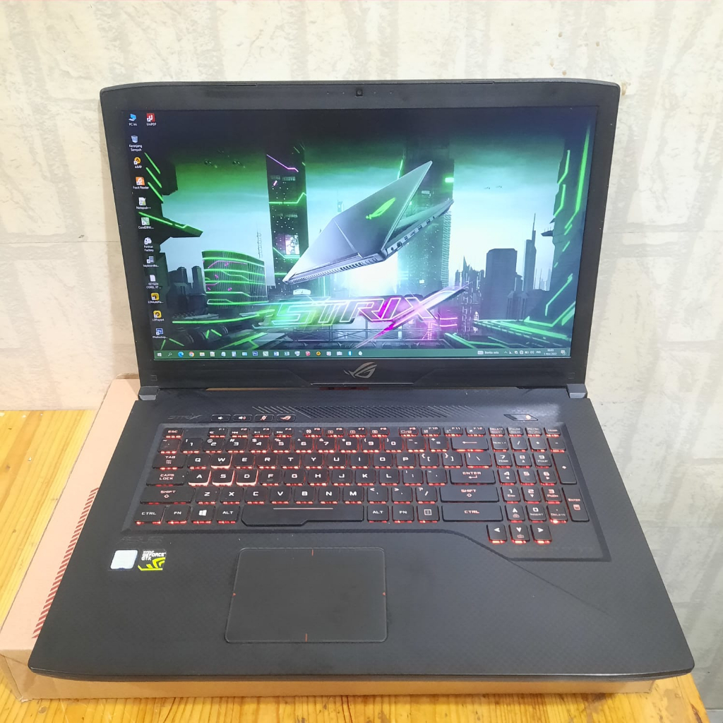 Jual Laptop Asus ROG Strik 17 GL703GE, Core i7-8750H, Nvidia Geforce ...