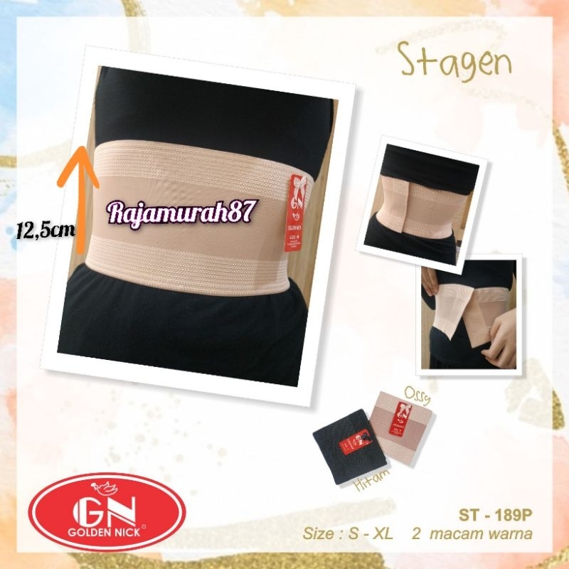 Jual Stagen Golden Nick 189P 189B 12,5cm ♡ Stagen Yutind ♡ korset untuk ...
