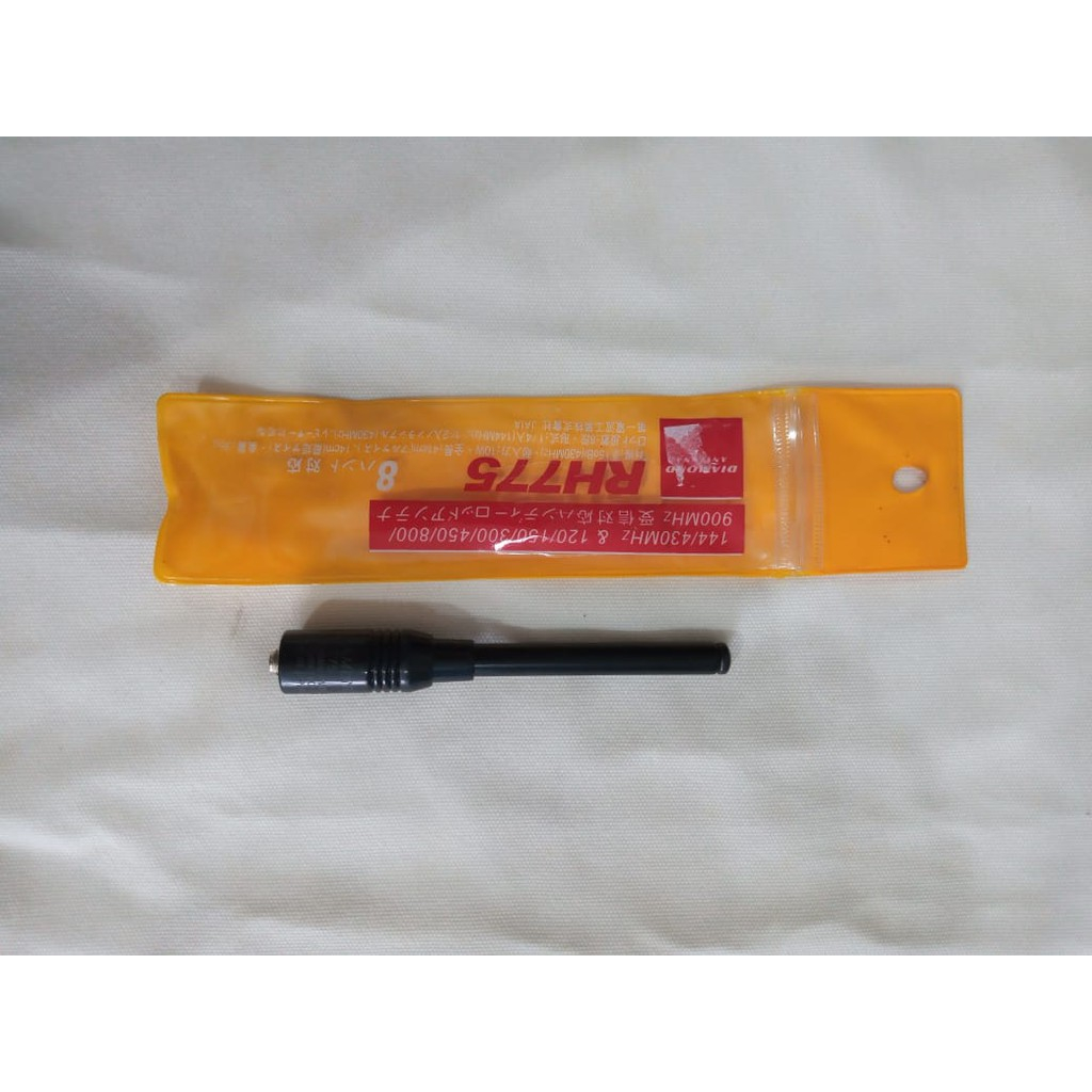Jual Antena ht diamond rh 775, Superstik Super stik stick Baofeng Dual band pendek tarik RH775 ...