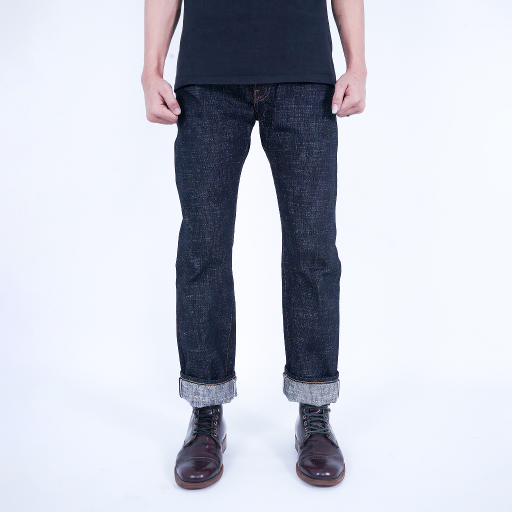 Jual EARTHY GENOVA - Denim Selvedge NEO LYNX 17 Oz Slim Straight ...