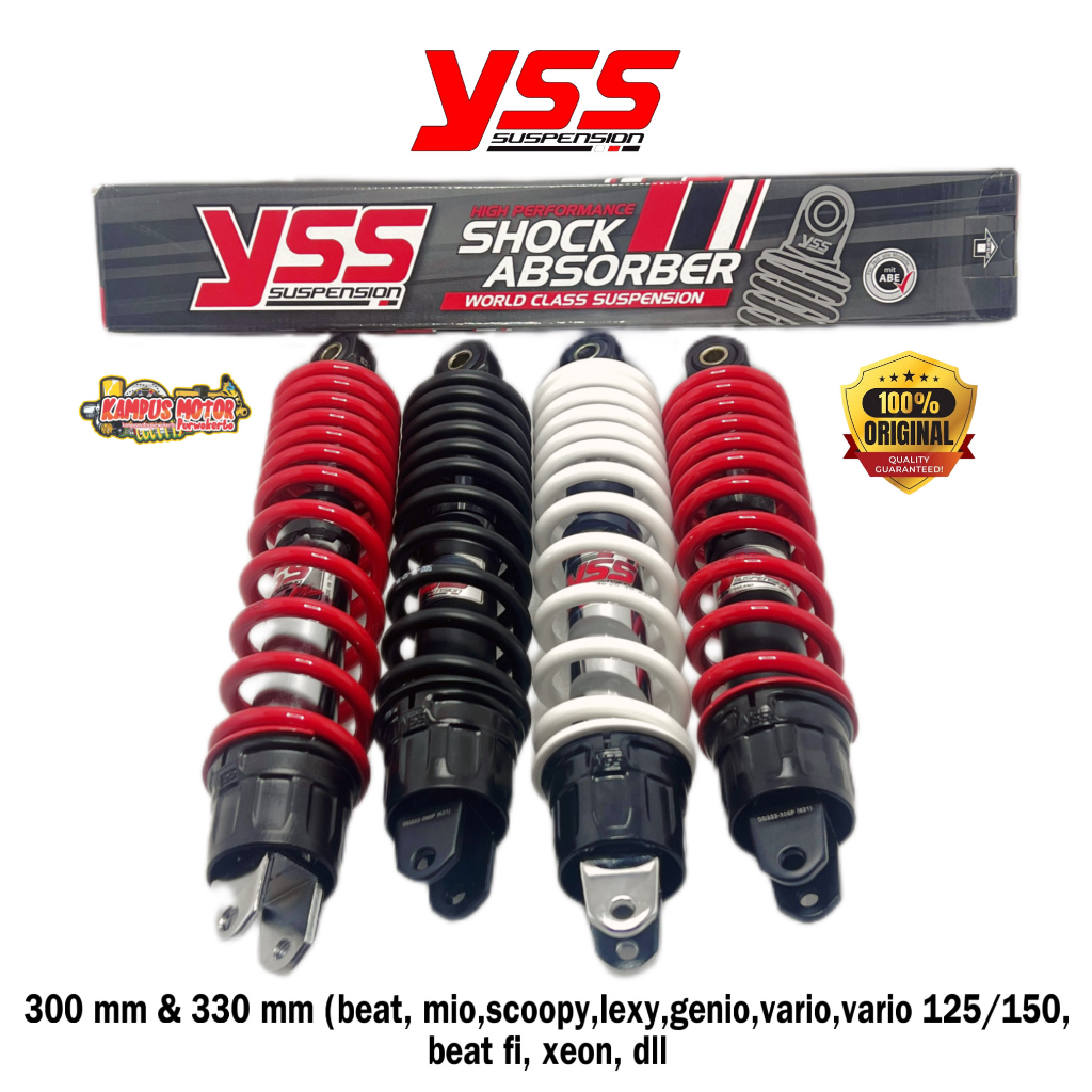 Jual YSS | Shockbreaker YSS Pro Plus Matic 300mm & 330mm | Shock ...
