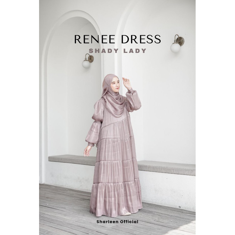 Jual OPEN PO RENEE DRESS BY SHARLEEN OFFICIAL | dress shimmer silk ...