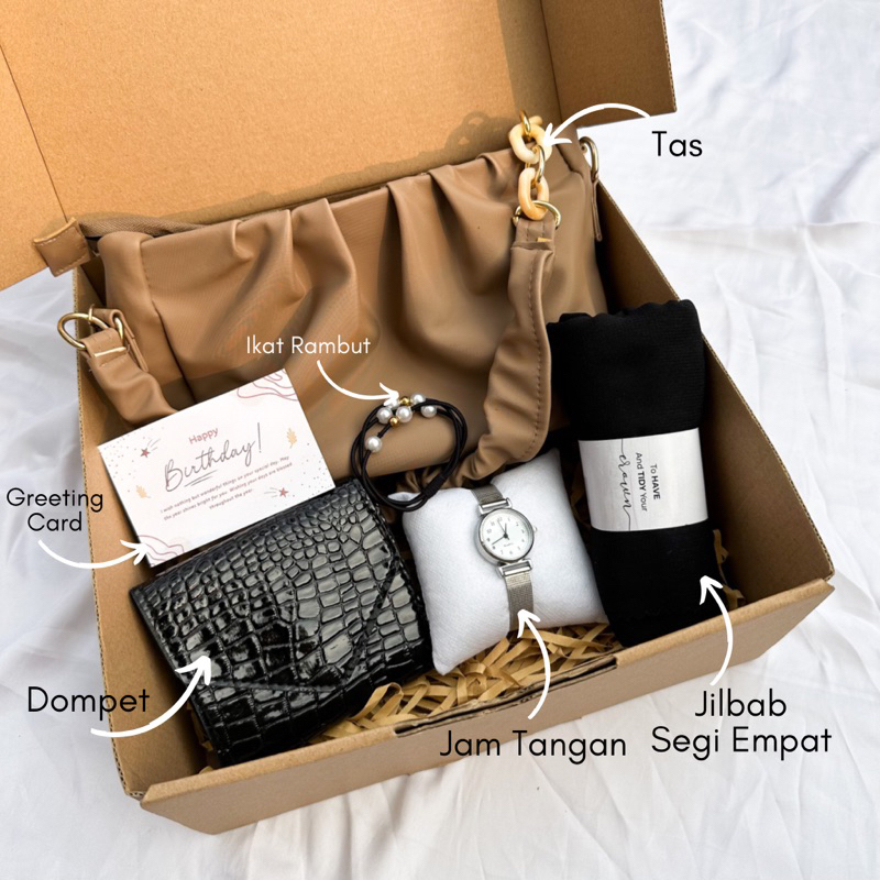 Jual [A6331]HAMPERS GIFT BOX TAS KAYYLLAA KADO ULANG TAHUN CEWEK/KADO ...