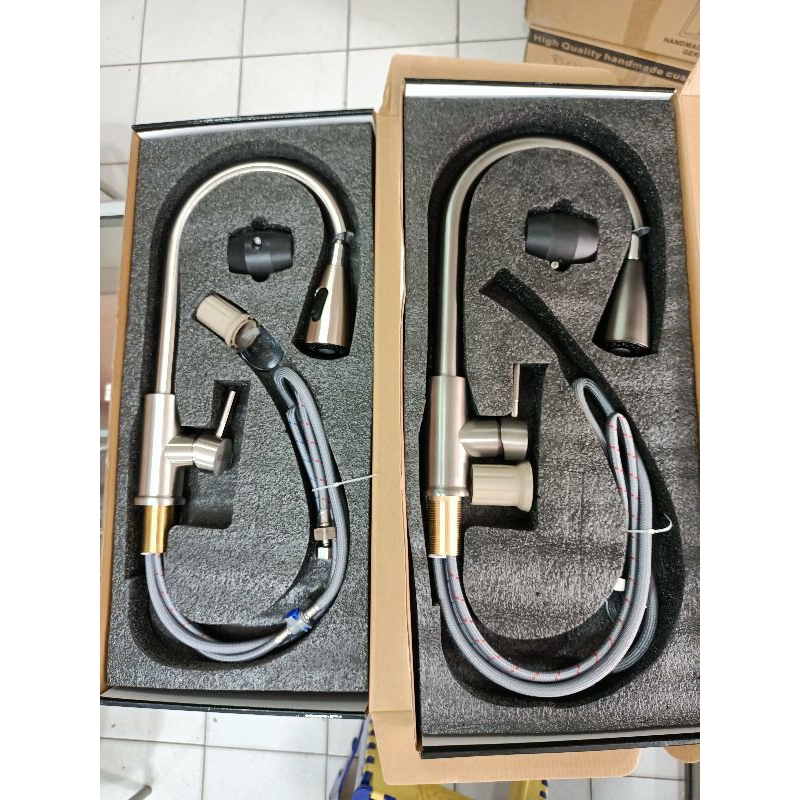 Jual KRAN SINK DAPUR TARIK SUS 304 / KRAN CUCI PIRING | Shopee Indonesia