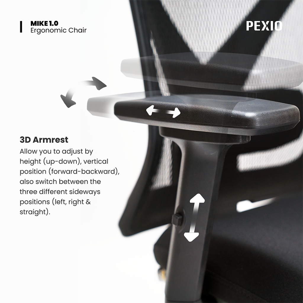 Jual PEXIO Kursi Ergonomis Mike | Shopee Indonesia