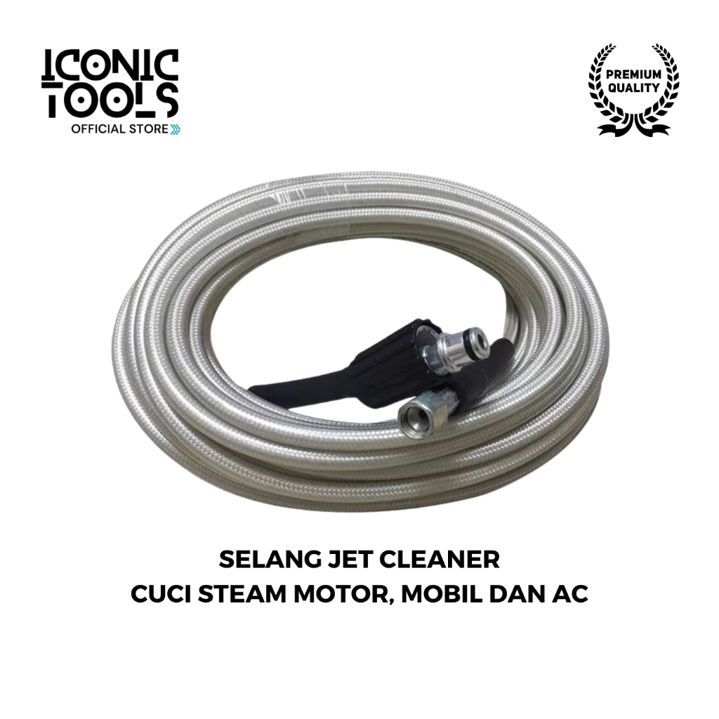 Jual Selang Output Jet Cleaner High Pressure Washer Universal 15 Meter ...