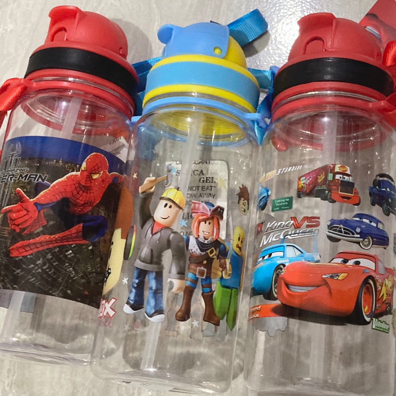 Jual BOTOL MINUM ANAK TEMPAT MINUM AIR KARAKTER ANIMAL ZOO LION SUPER ...
