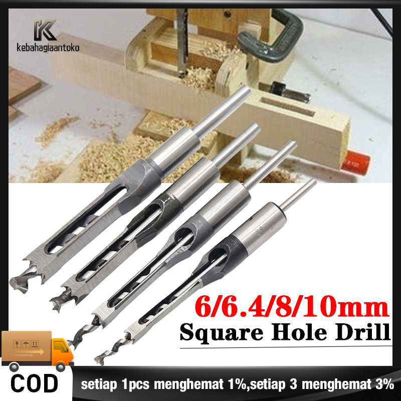 Jual 2pcs Mata bor bobok kayu pahat untuk mesin mortise dan tenon ...