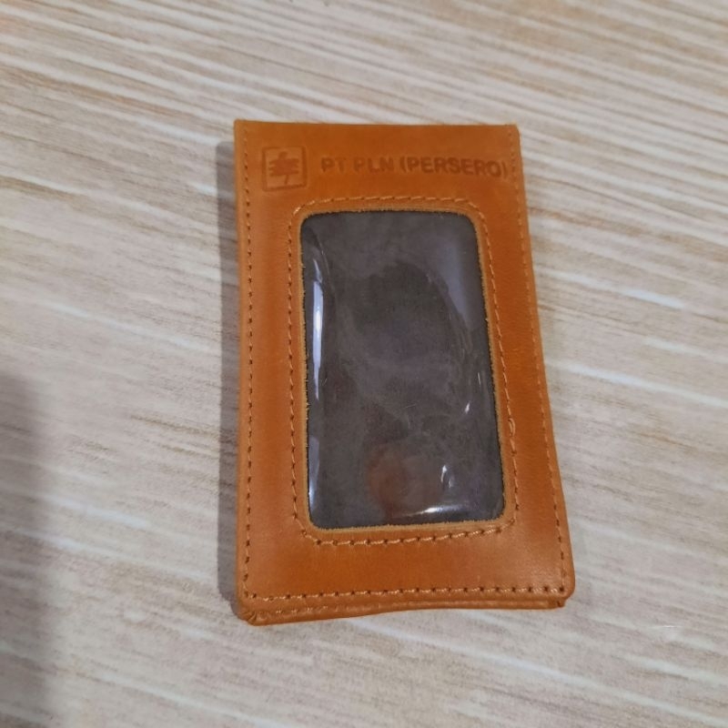 Jual Id Card PLN magnit kulit sapi asli | Shopee Indonesia